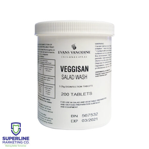 Veggisan - Effervescent Chlorine Tablets - Superline Marketing