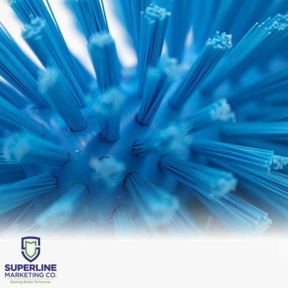 WFD79 - Bulk Tank Brush with Water Holes - Superline Marketing